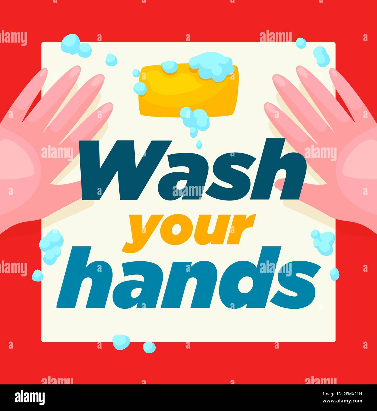 Hand washing poster hi-res stock photography and images - Alamy