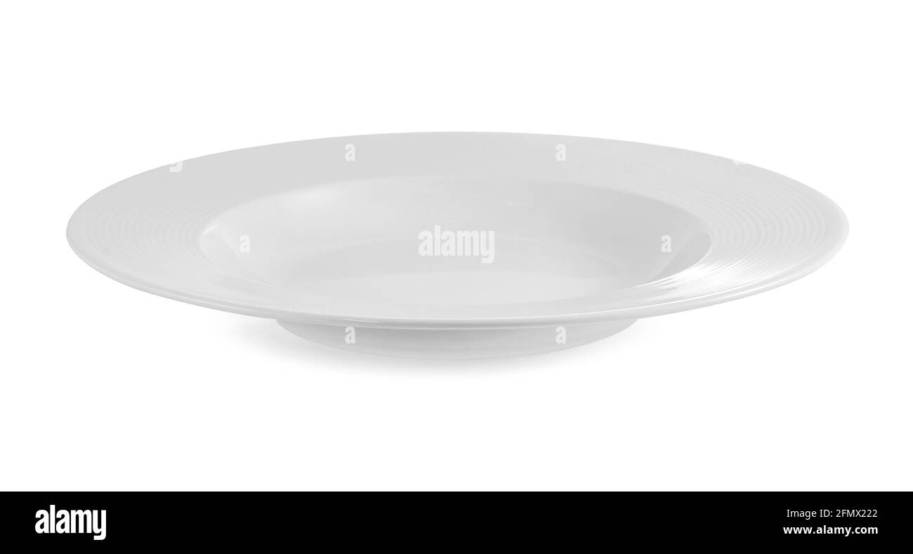 plate isolated on white background Stock Photo - Alamy