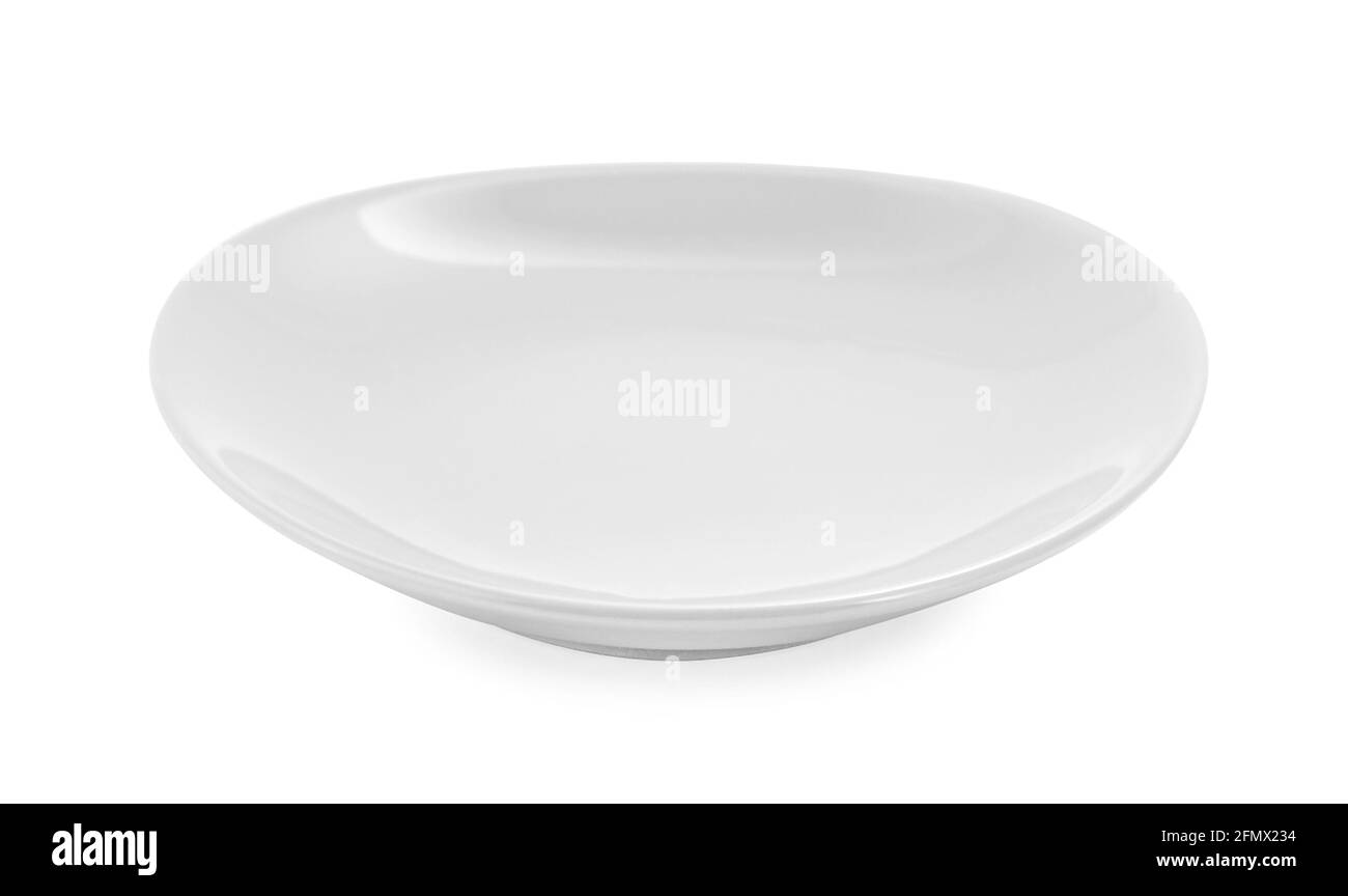 plate isolated on white background Stock Photo - Alamy