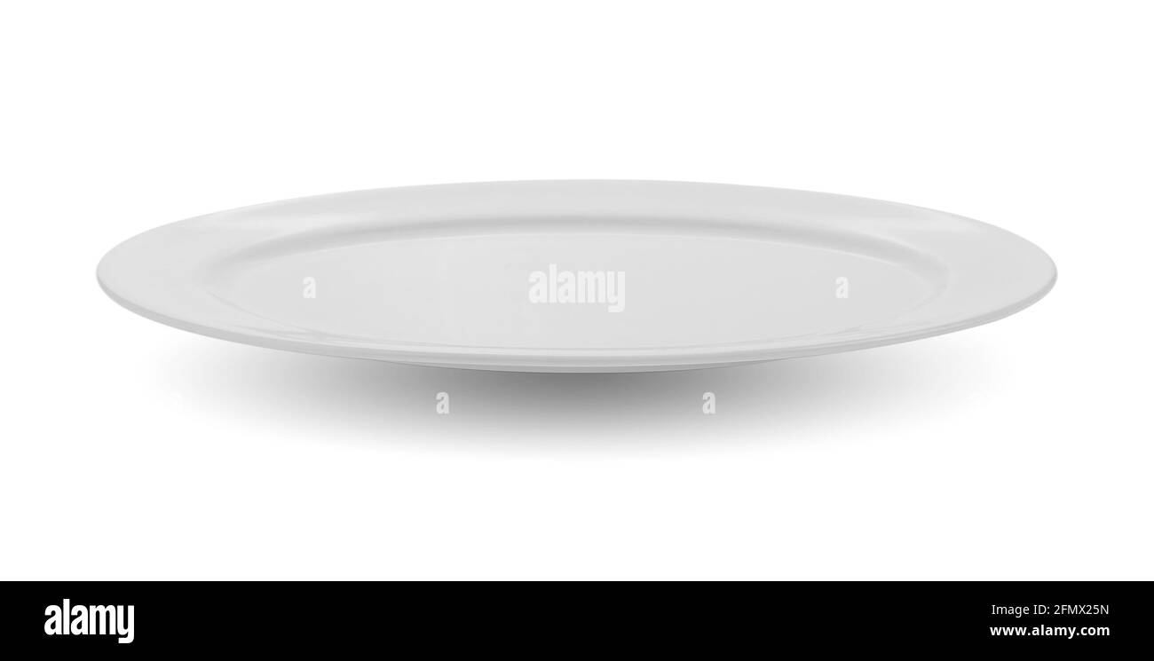 plate on white background Stock Photo - Alamy