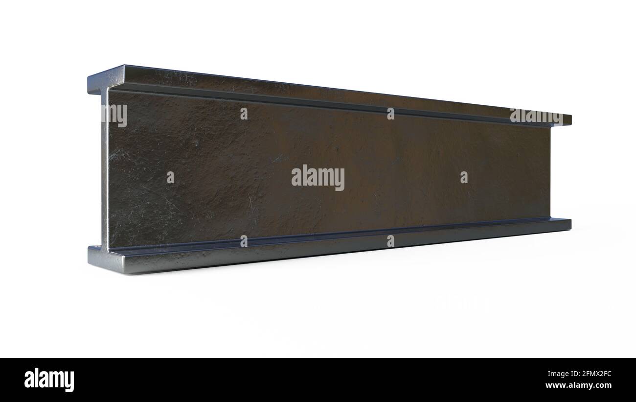 Rolled steel beam Cut Out Stock Images & Pictures - Alamy