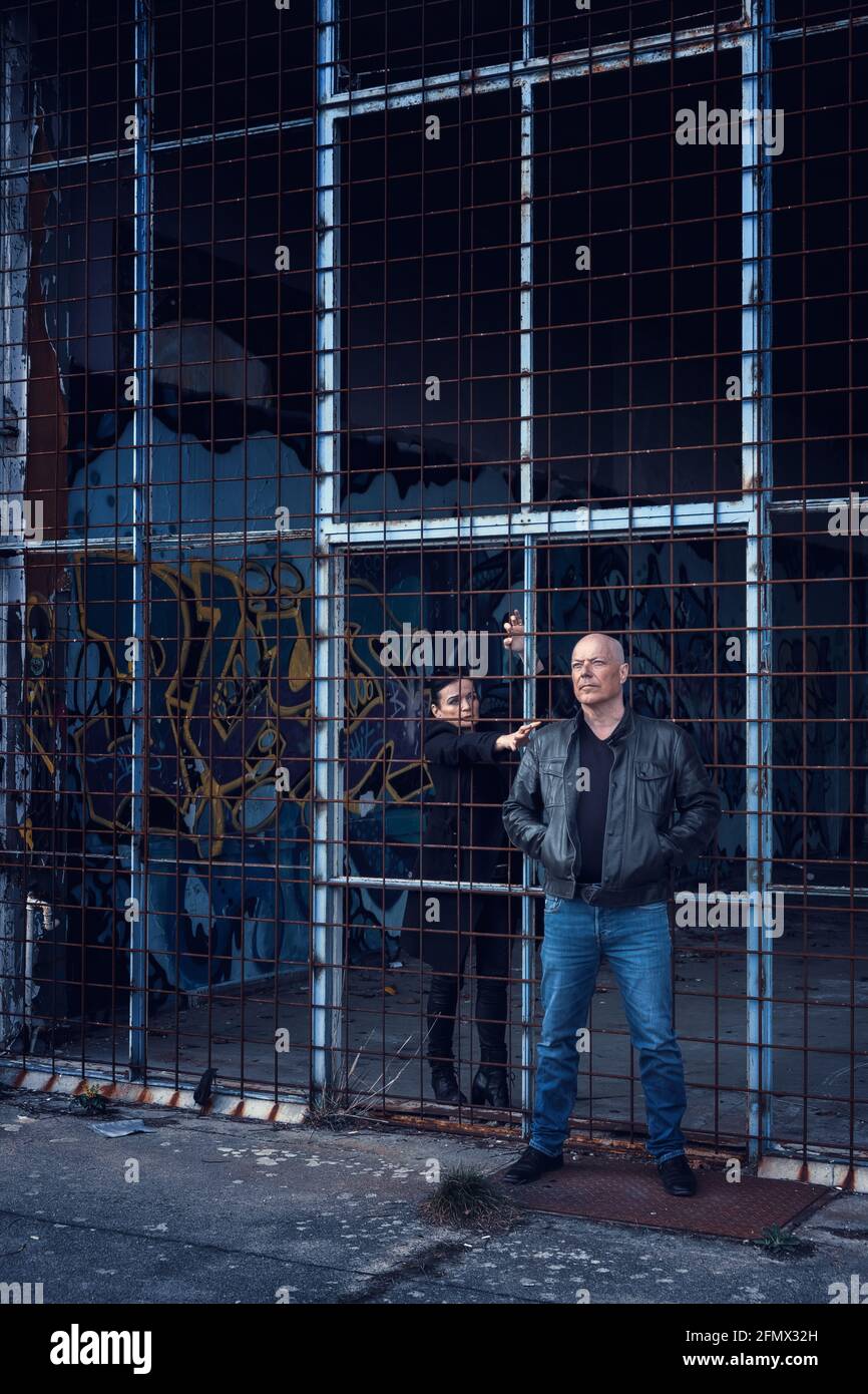 Woman in a cage hi-res stock photography and images - Alamy