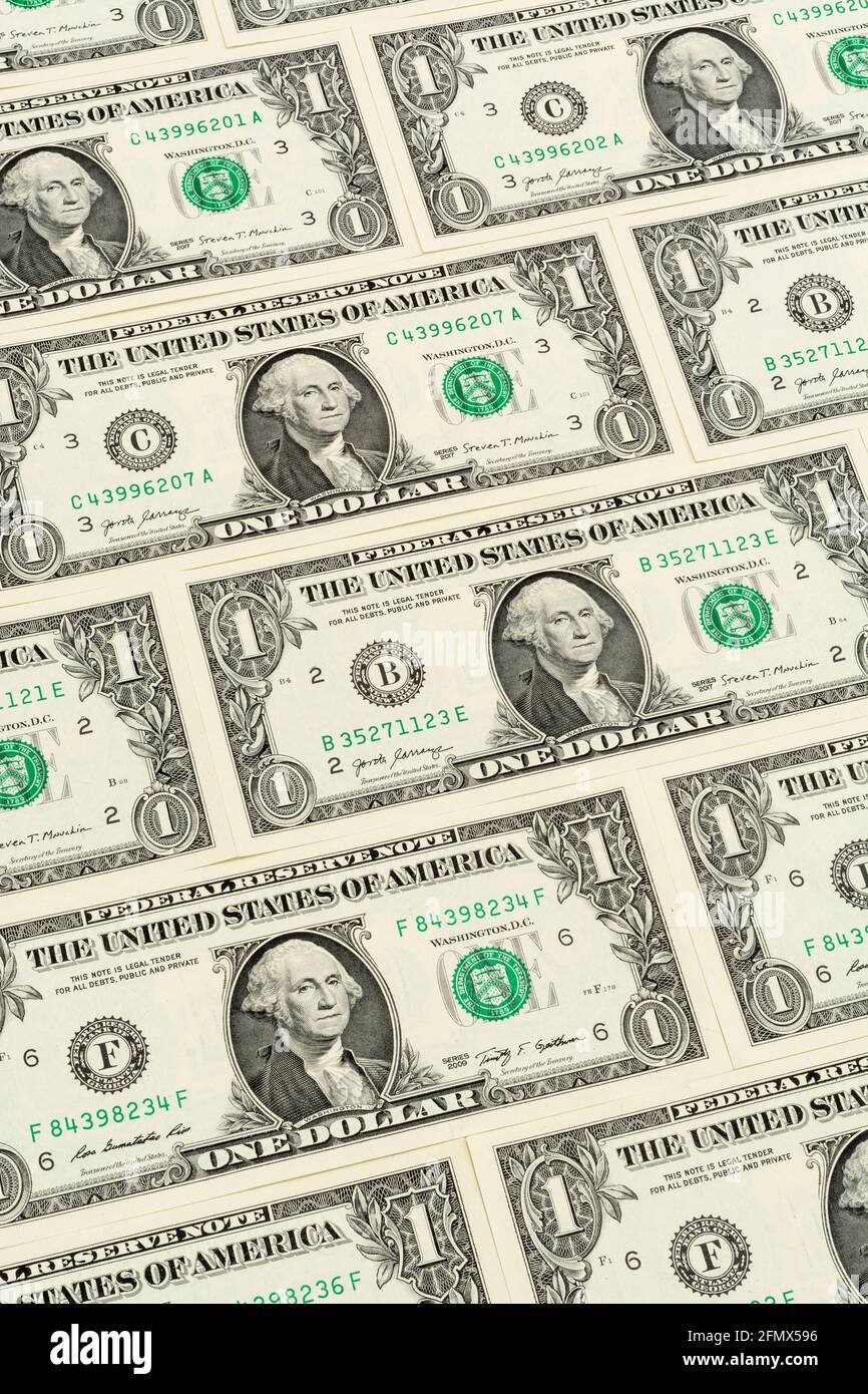 1 dollar bill back side hi-res stock photography and images - Alamy