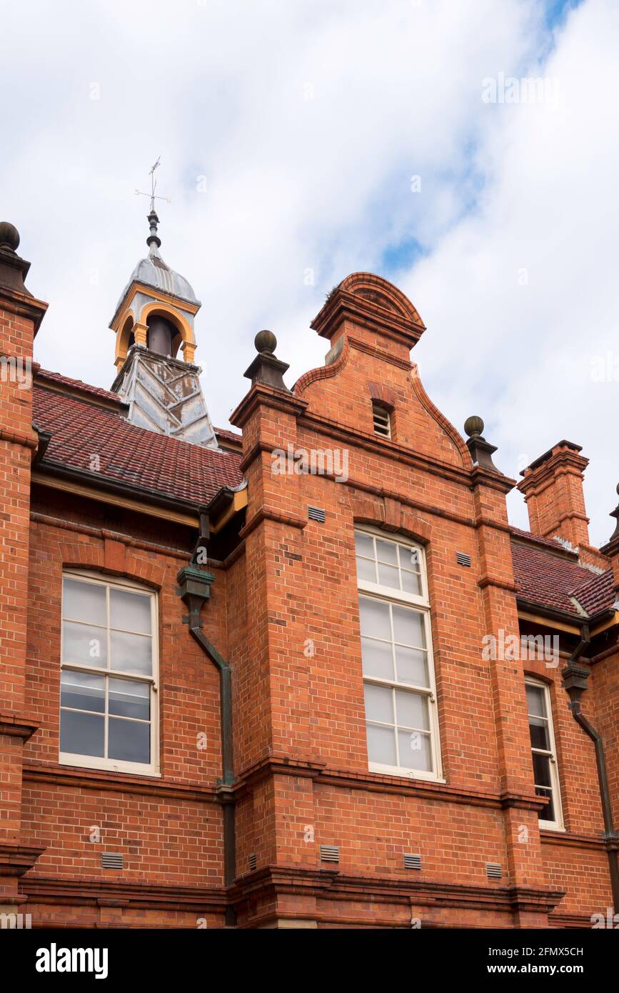 The 1891-98 Federation Anglo-Dutch style Railway Institute building in ...
