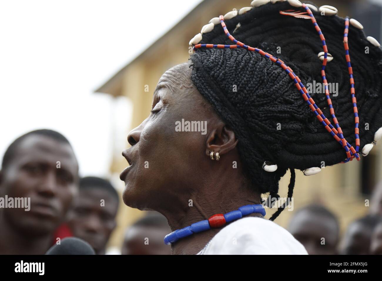 Osun Osogbo Ornamentation: A hair for the goddess, Osun State, Nigeria ...