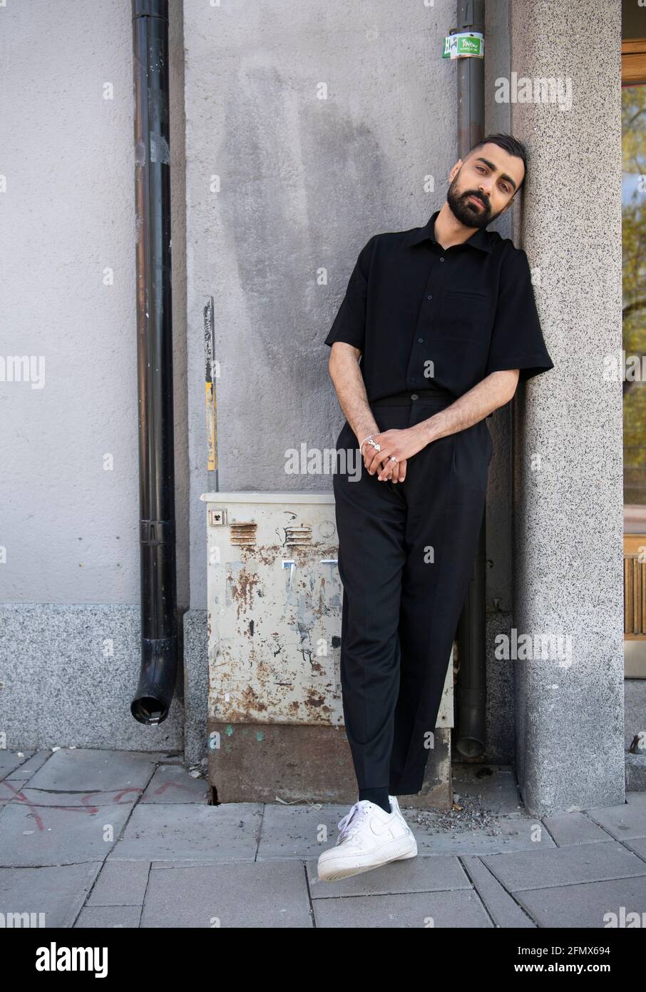 Actor and director Alexander Abdallah, who plays Salim in the Netflix ...