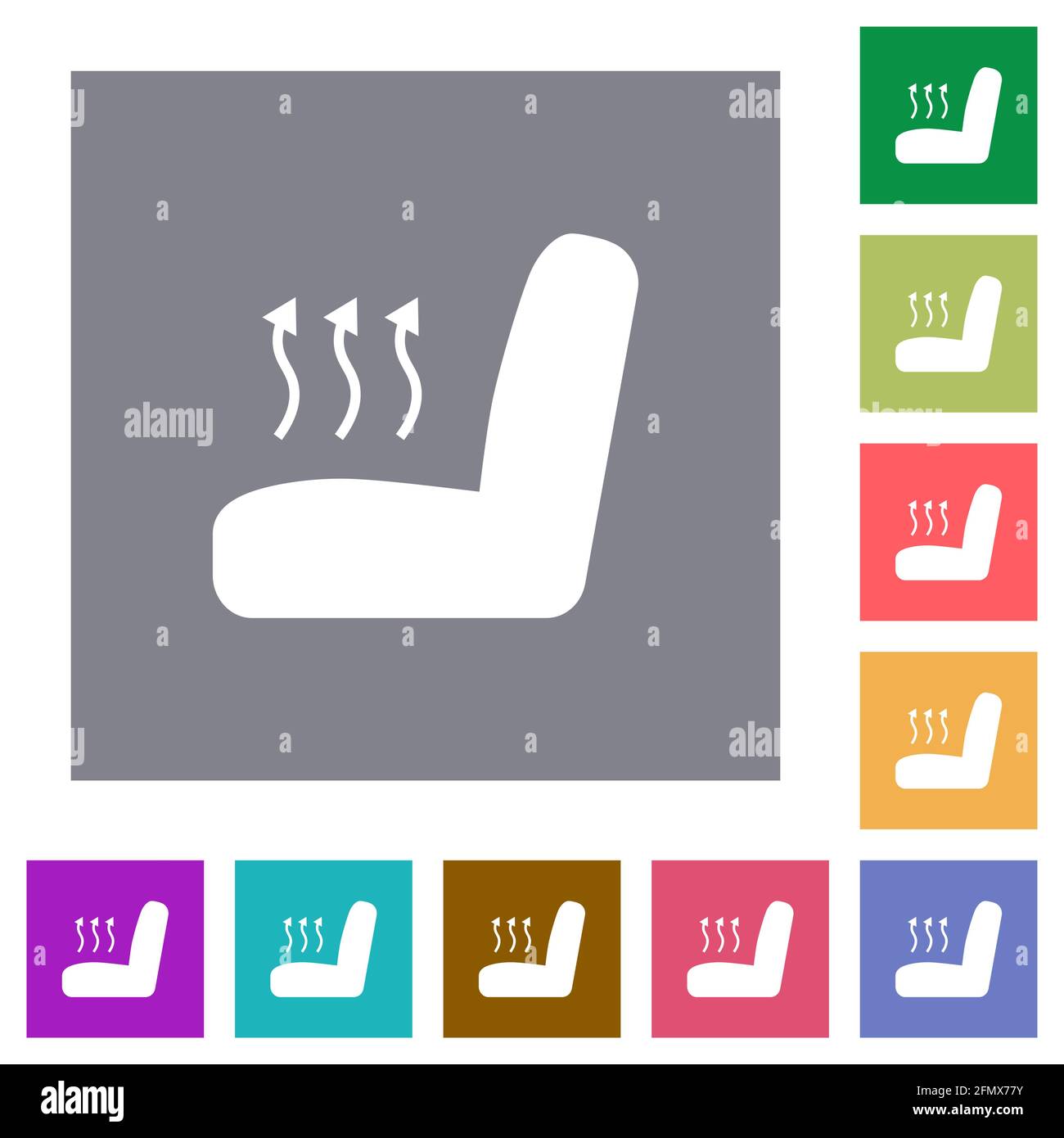 Seat heating Stock Vector Images - Alamy