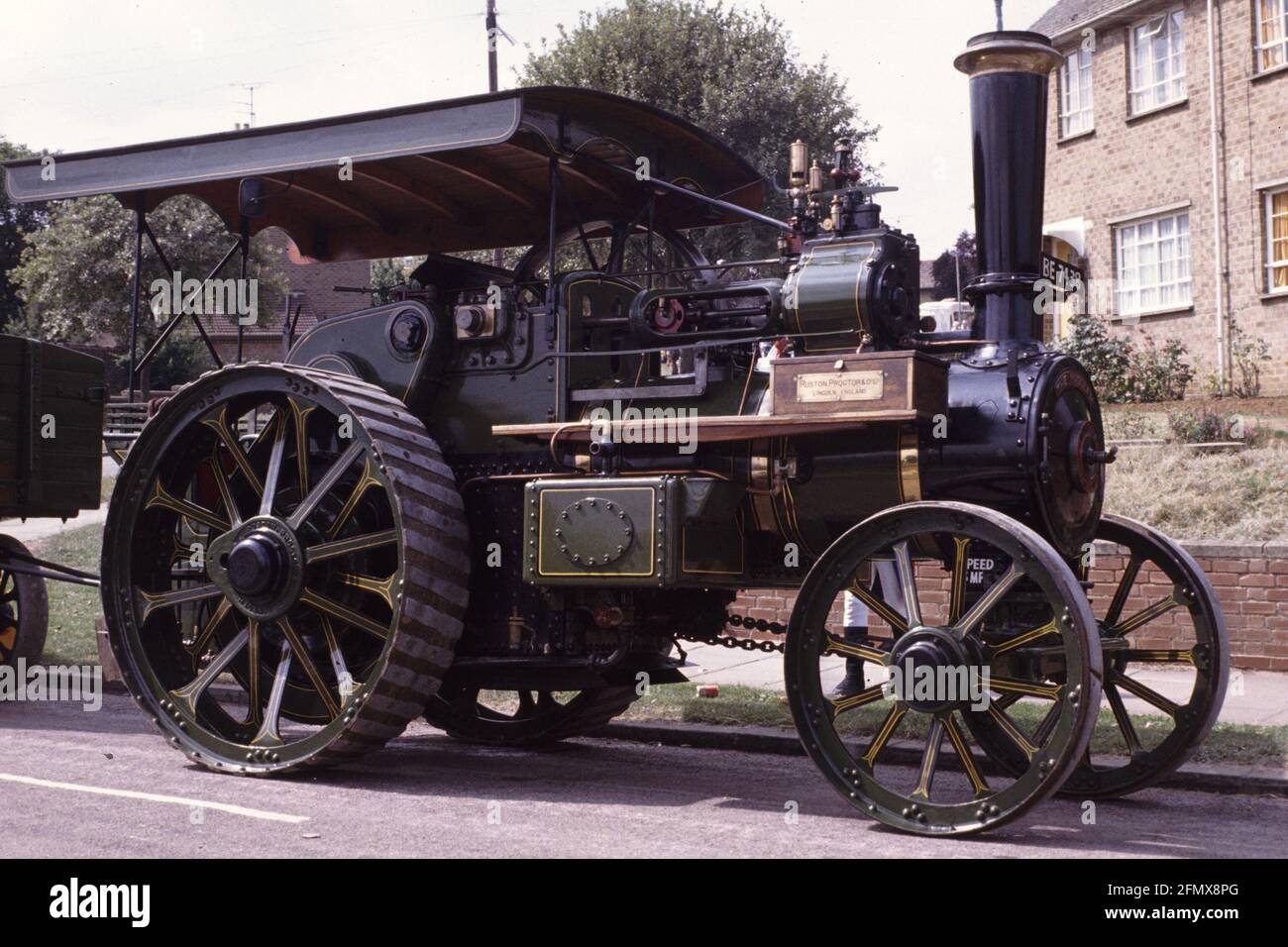 Traction Engines at the Kettering Carnival in 1983 Stock Photo - Alamy