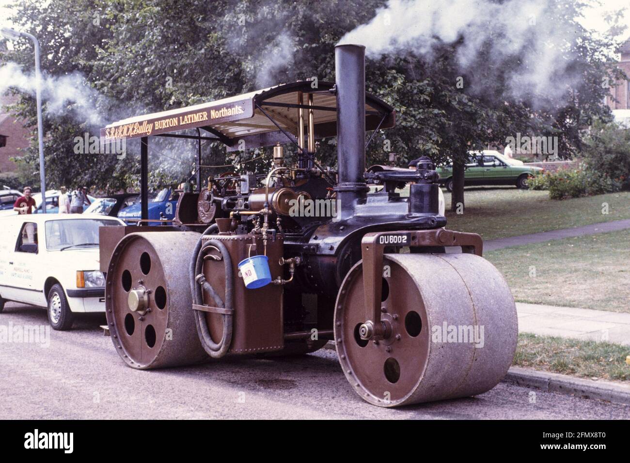 Traction Engines at the Kettering Carnival in 1983 Stock Photo - Alamy