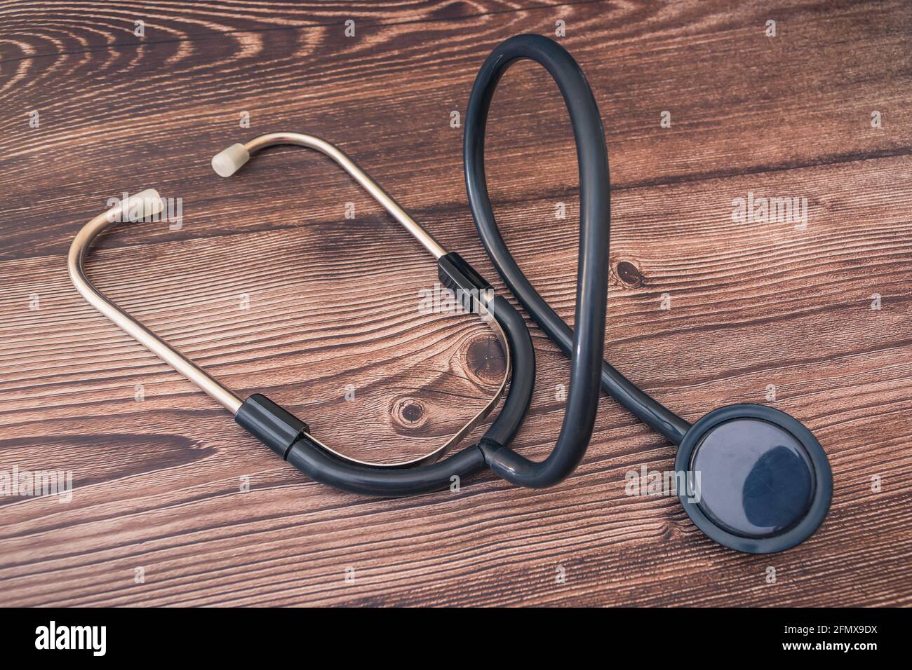 Medical stethoscope for measuring heartbeat close up Stock Photo - Alamy