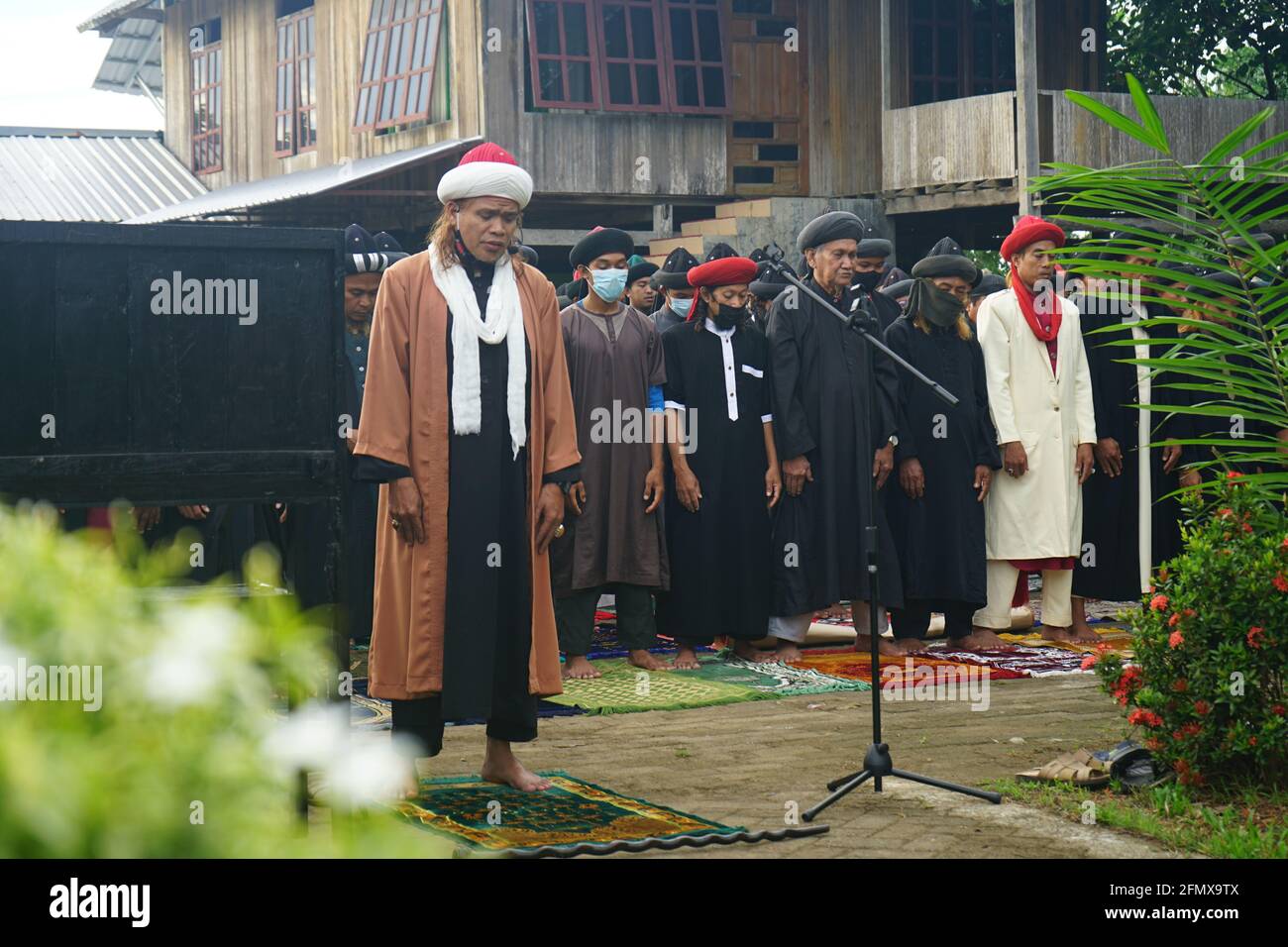 Gowa, Indonesia. 12th May, 2021. Congregation An Nadzir who is in Gowa ...