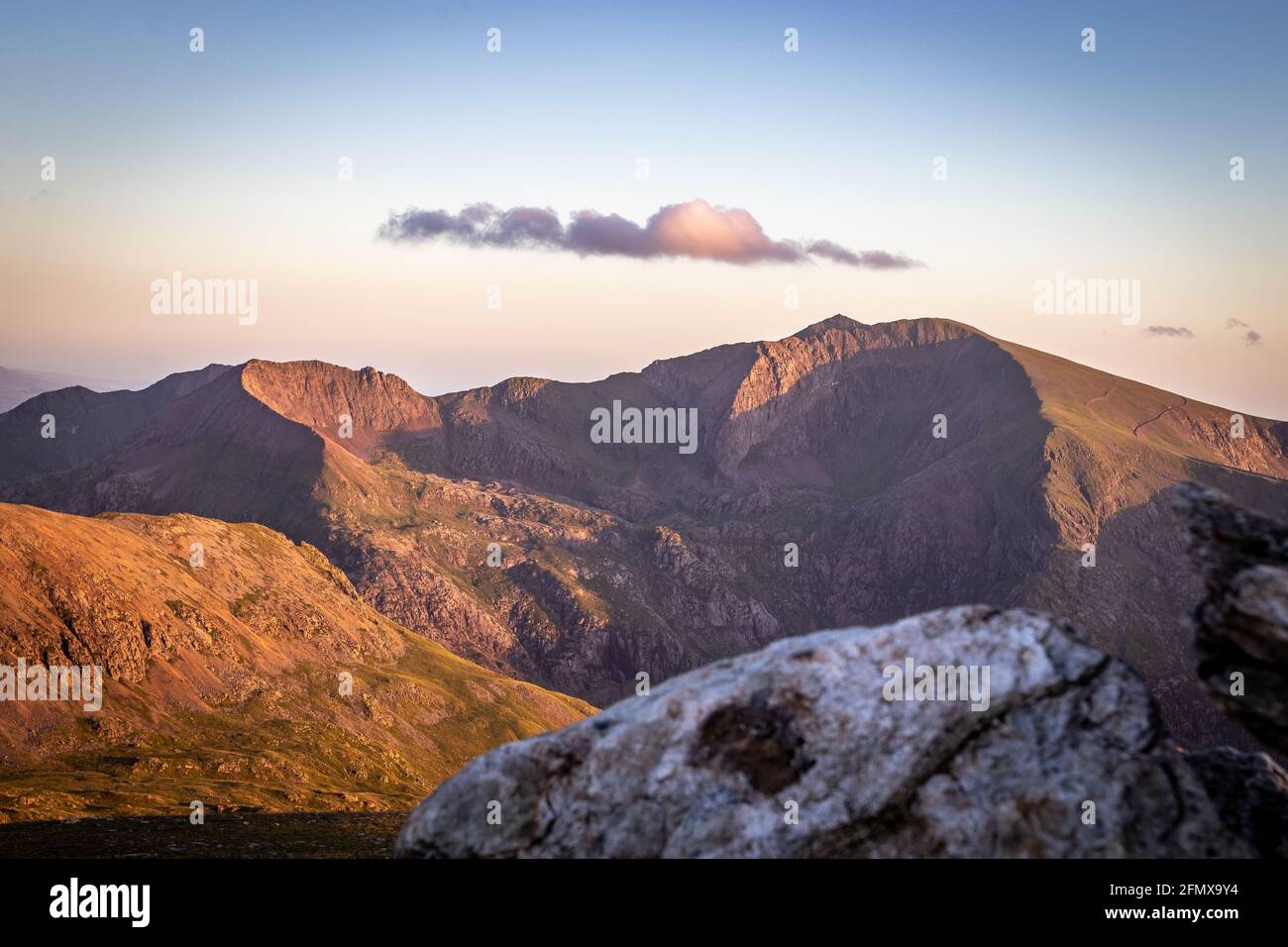 Yr Wyddfa (Snowdon Stock Photo - Alamy