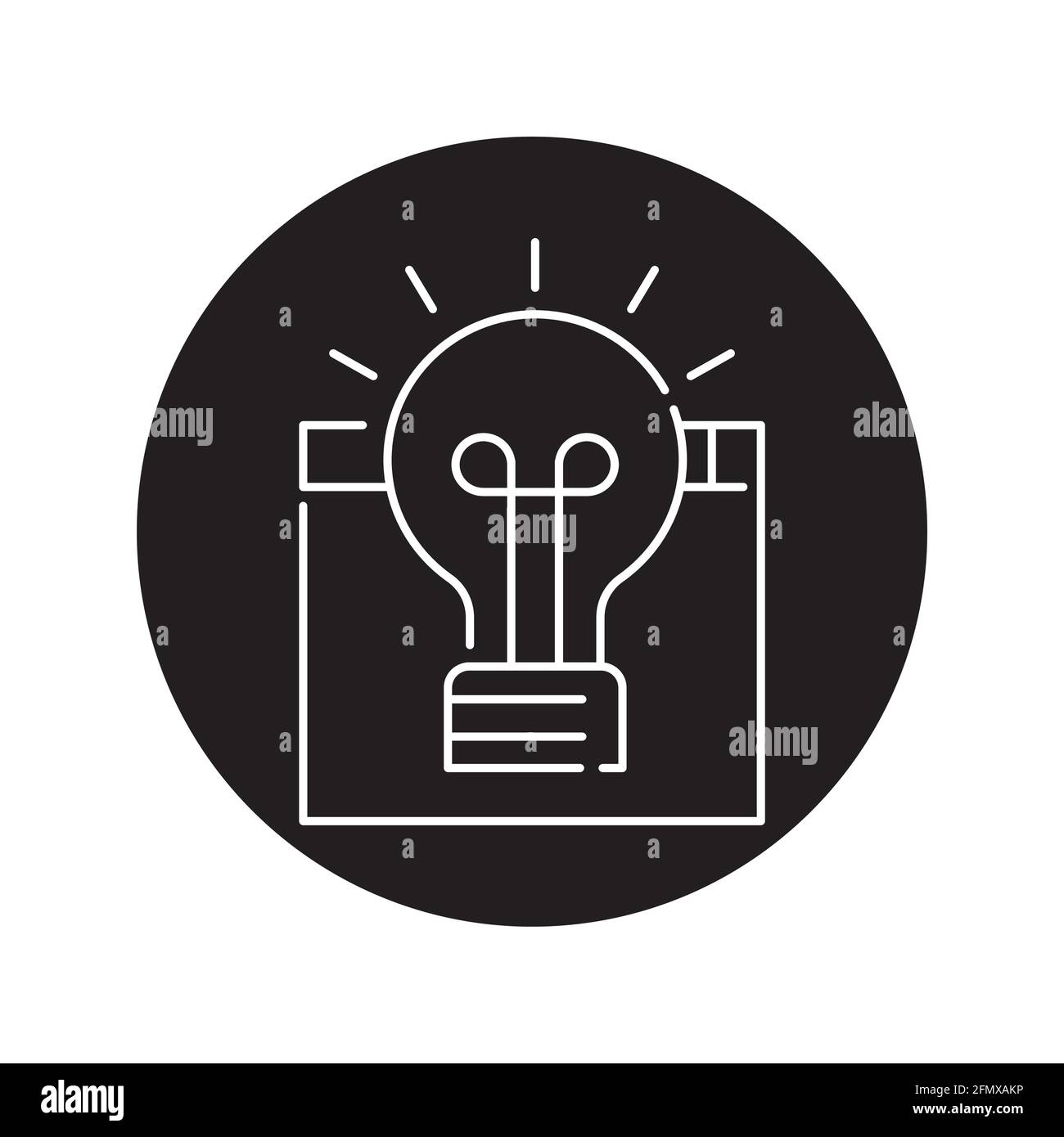 Solution black glyph icon. Pictogram for web page, mobile app, promo ...