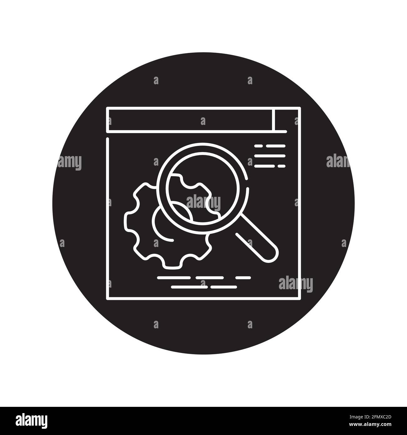 Searching solution Stock Vector Images - Alamy