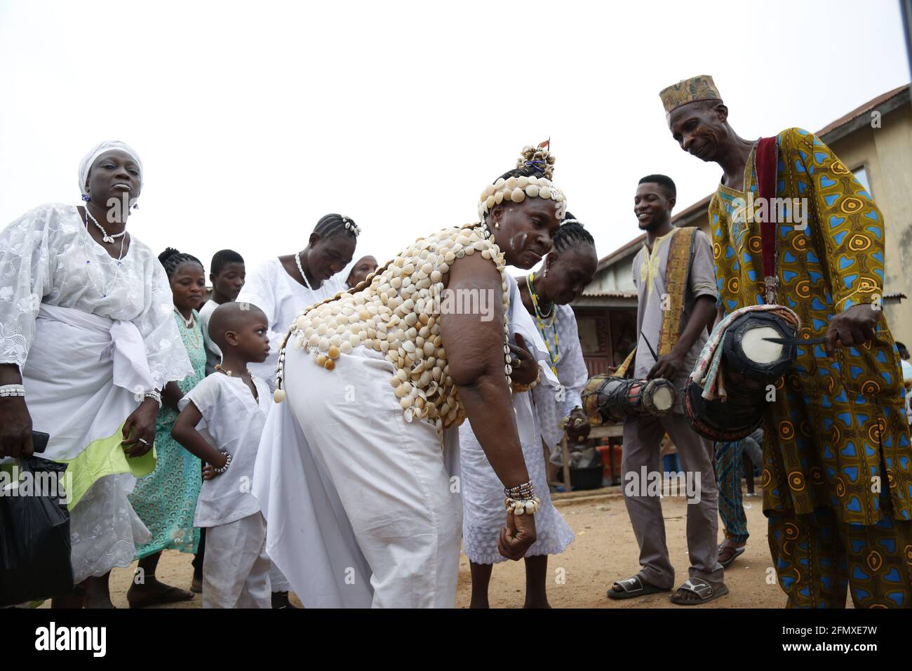 Osun Osogbo Drums and Dance Stock Photo - Alamy