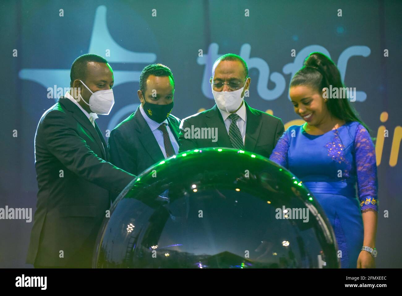 Addis Ababa, Ethiopia. 11th May, 2021. Invited guests attend the ...