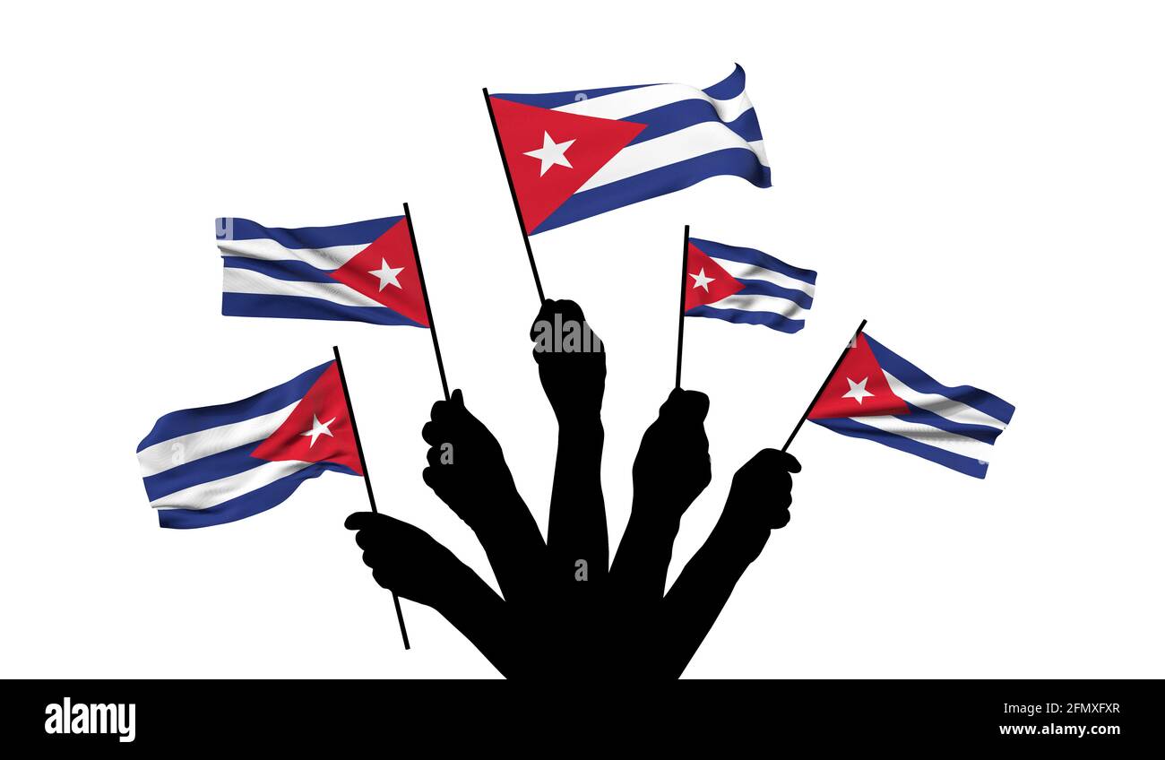 Cuba National Flag High Resolution Stock Photography and Images - Alamy