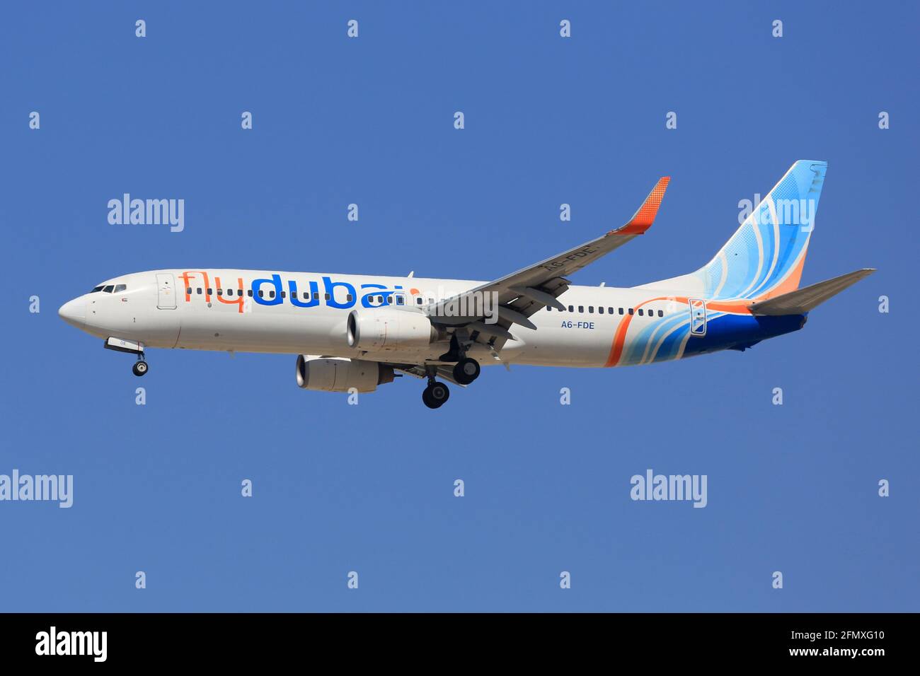 Dubai, United Arab Emirates - 7. March 2017: FlyDubai Boeing 737-800 ...