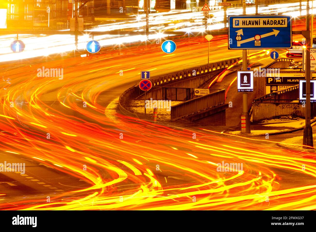 Prague czech republic motorway hi-res stock photography and images - Alamy