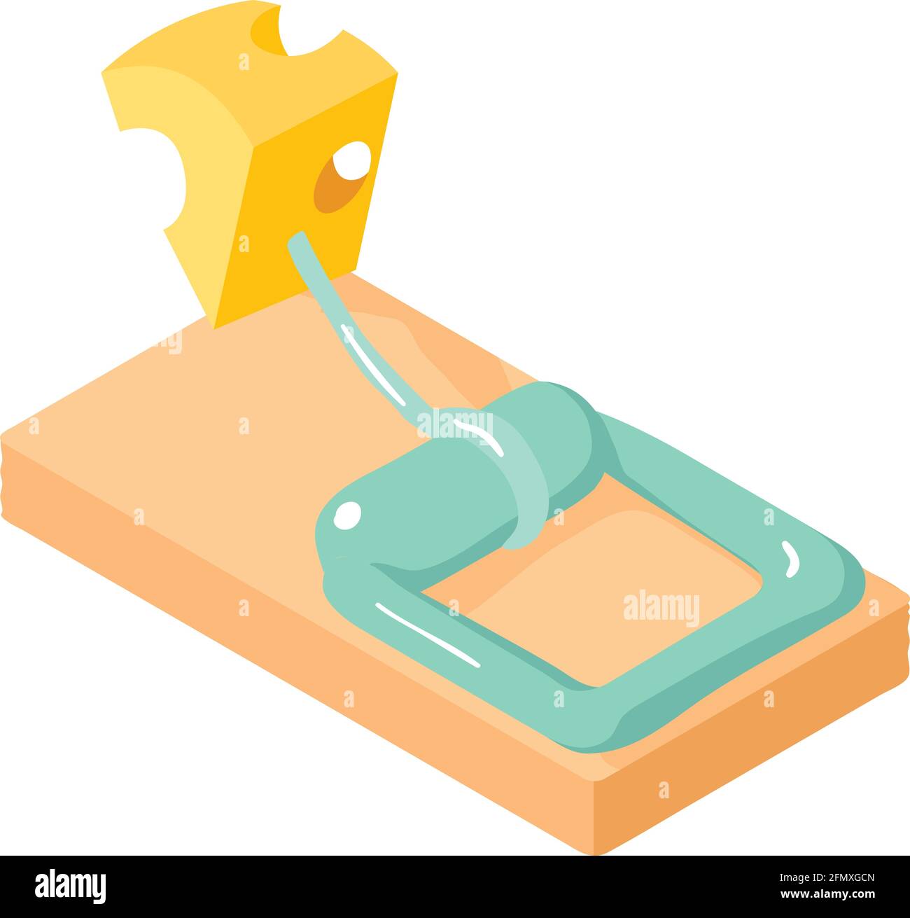 Deception concept icon. Isometric illustration of deception concept ...