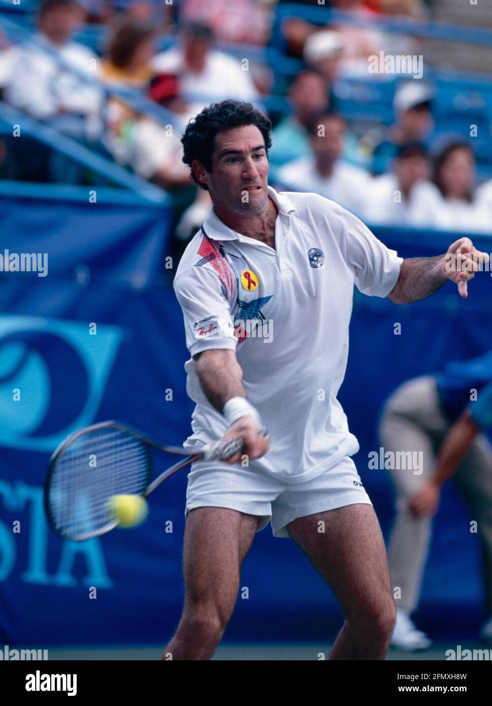 American tennis player and trainer Brad Gilbert, US Open 1992 Stock ...