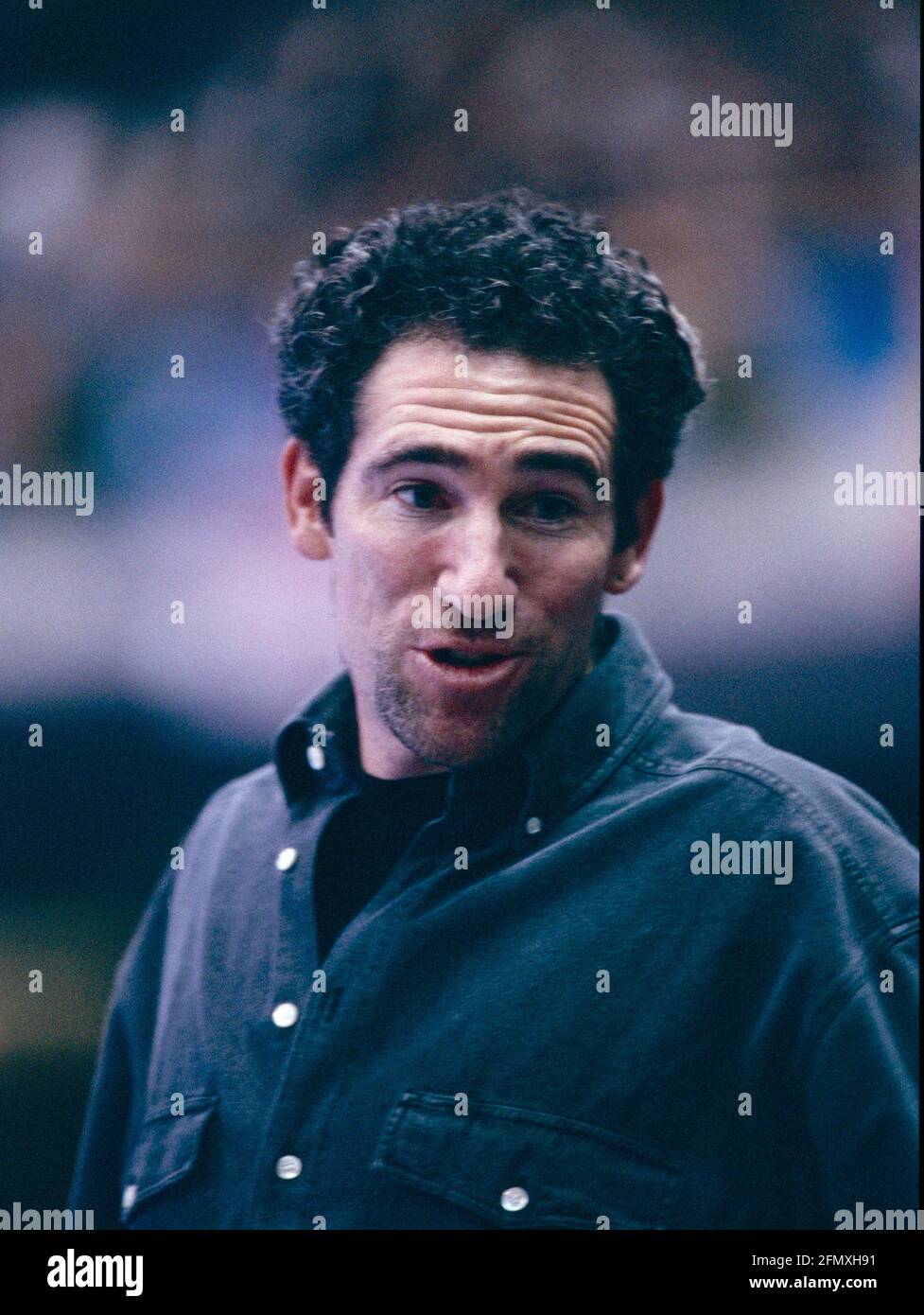 American tennis player and trainer Brad Gilbert, 1990s Stock Photo - Alamy