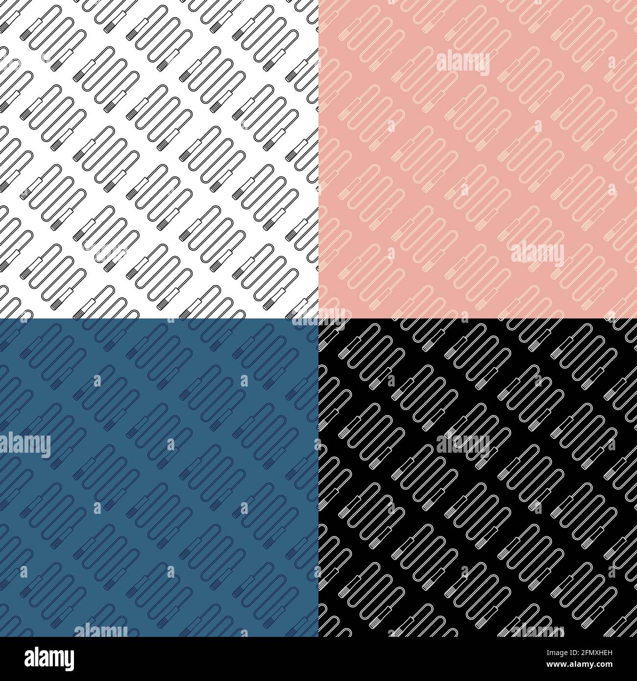 Indoor training jump Stock Vector Images - Alamy