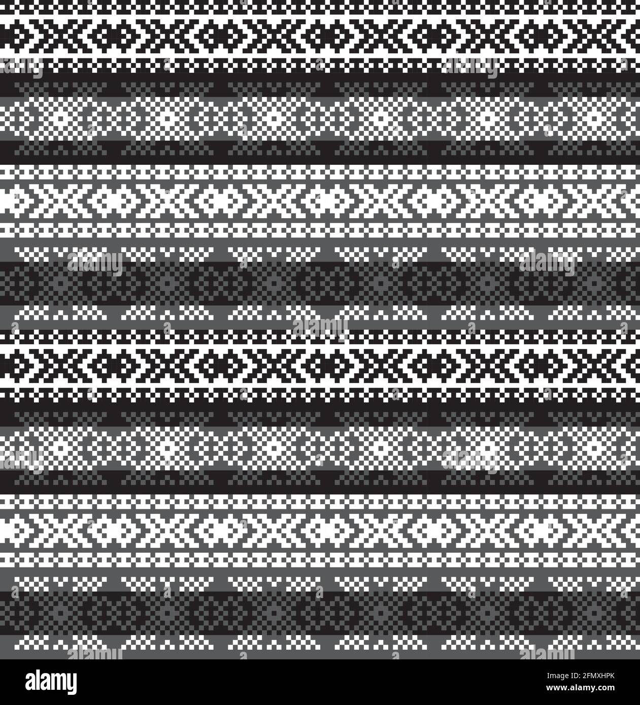 Christmas fair isle pattern background for fashion textiles, knitwear ...