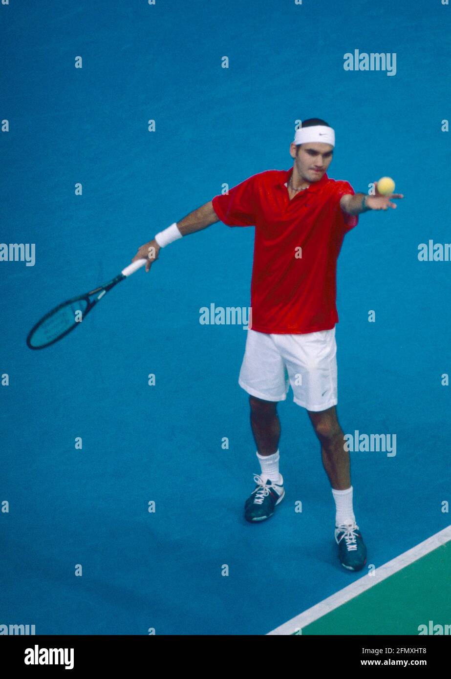 Swiss tennis player Roger Federer, 2000s Stock Photo - Alamy