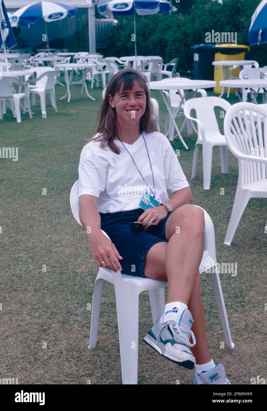 American tennis player Patty Fendick, Australian Open 1993 Stock Photo ...
