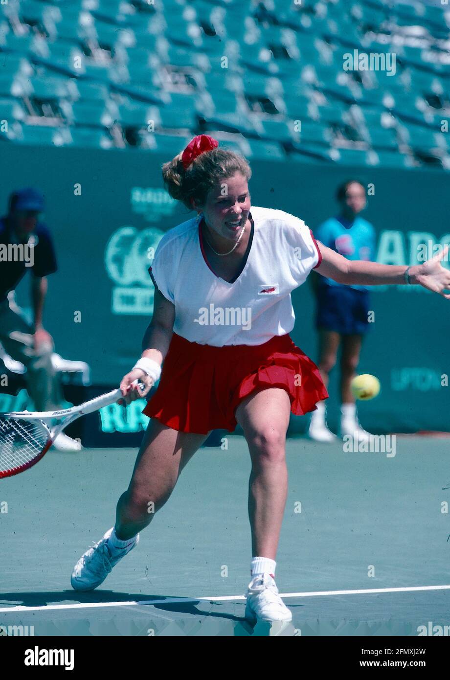 American tennis player Amy Frazier, 1992 Stock Photo - Alamy