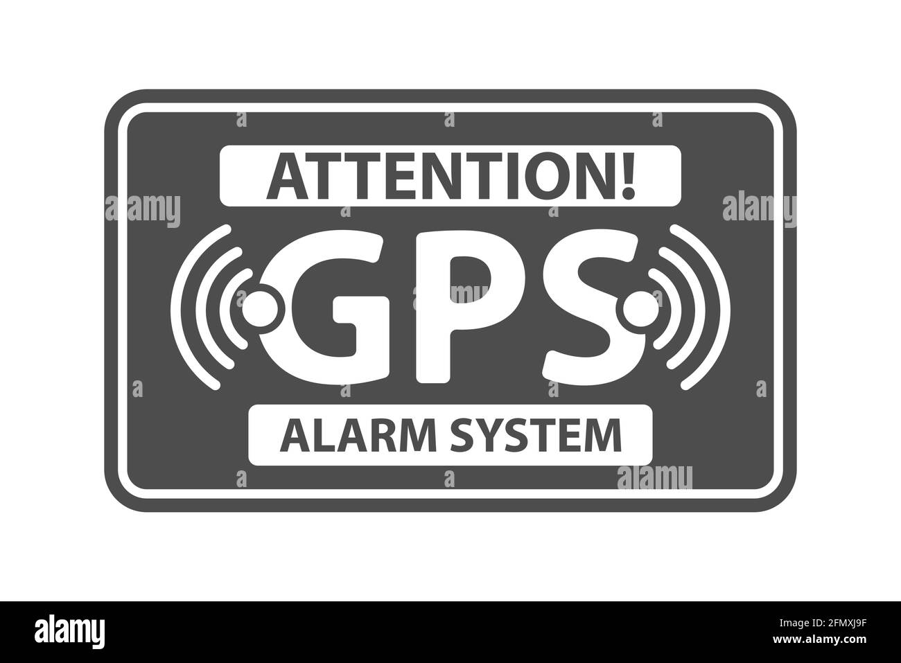 Communication alarm signal system Black and White Stock Photos & Images ...