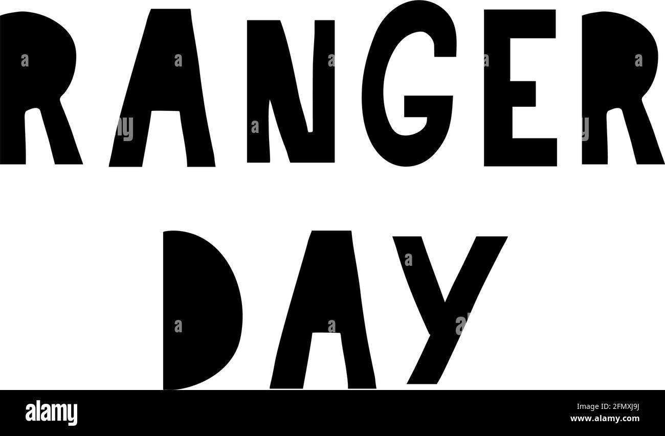 World ranger day vector vectors hi-res stock photography and images - Alamy