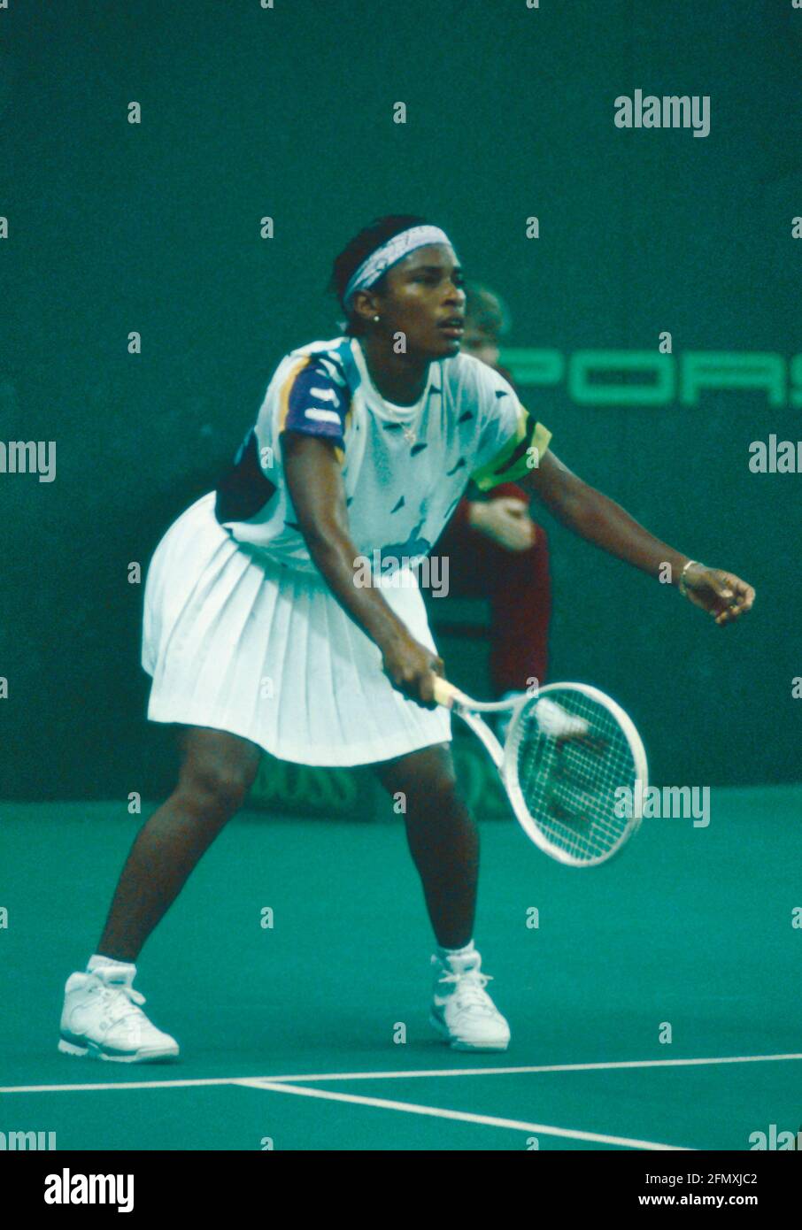 American tennis player Zina Garrison, Porsche Prix, Stuttgart 1989 ...