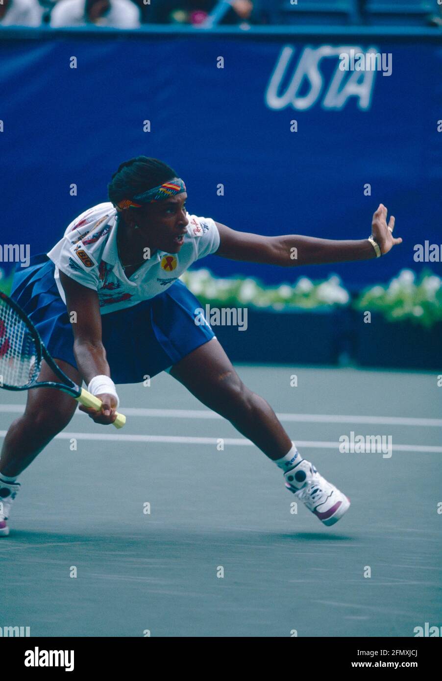American tennis player Zina Garrison, US Open 1993 Stock Photo - Alamy