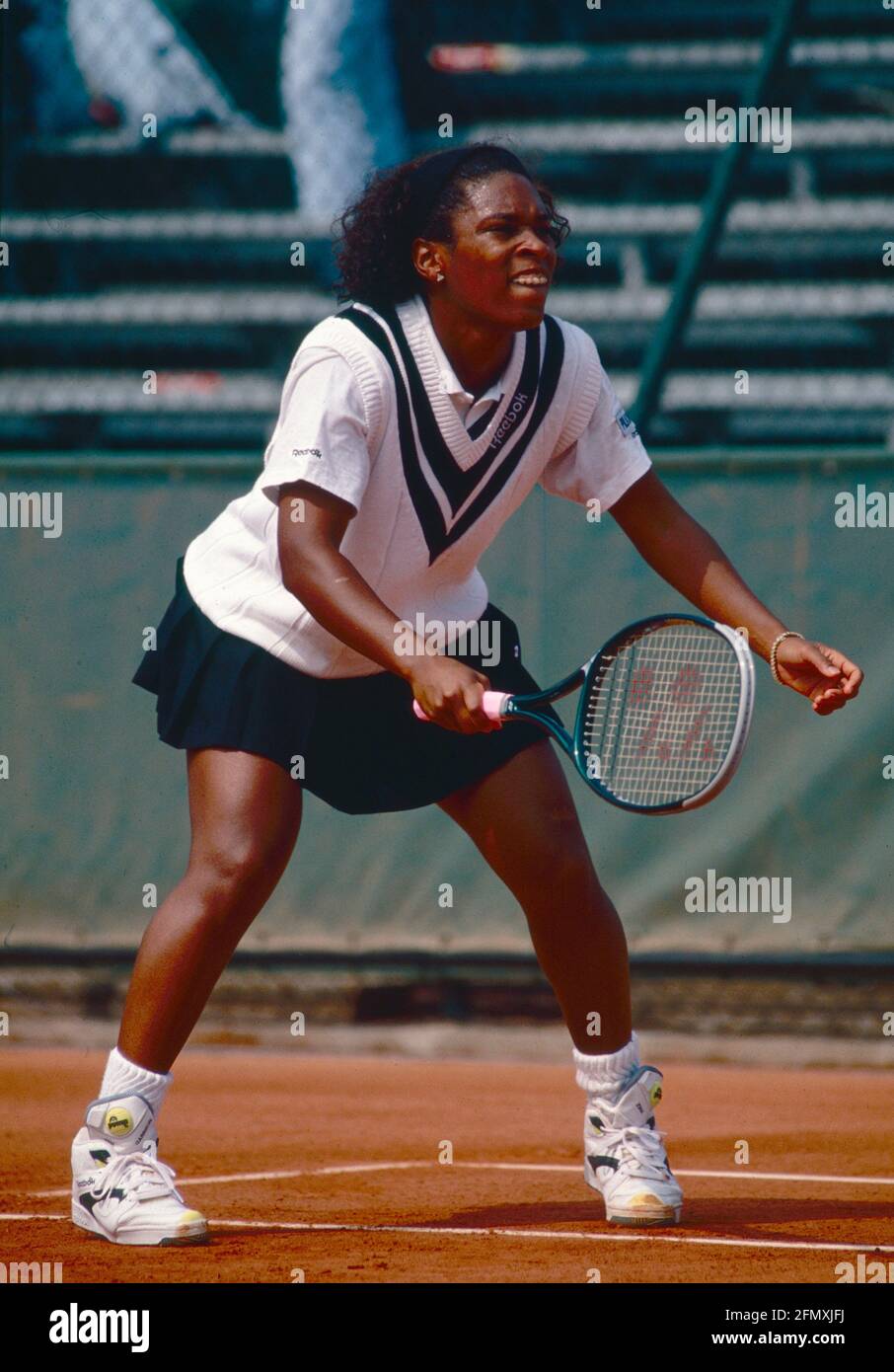 American tennis player Zina Garrison, Roland Garros, France 1991 Stock ...