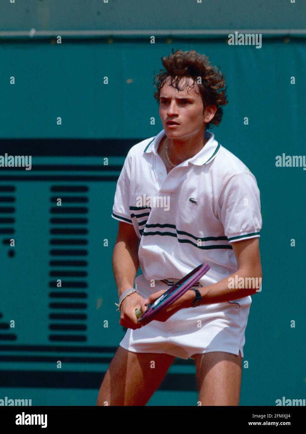 French tennis player Frederic Fontang, Roland Garros, France 1991 Stock ...