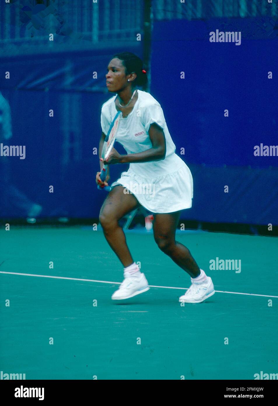 American tennis player Zina Garrison, 1990s Stock Photo - Alamy
