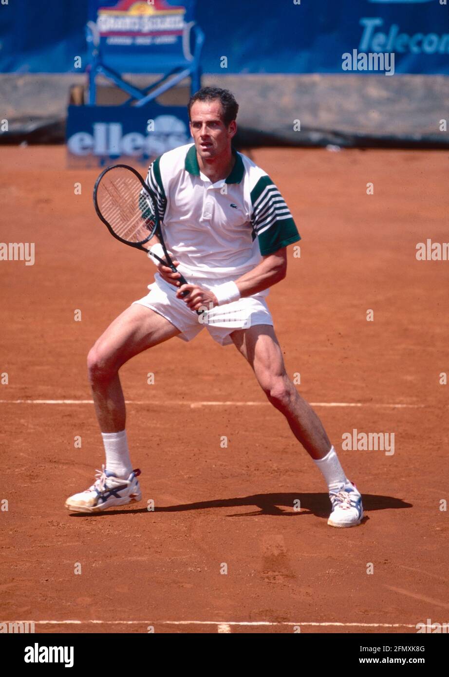 French tennis player Guy Forget, 1990s Stock Photo - Alamy
