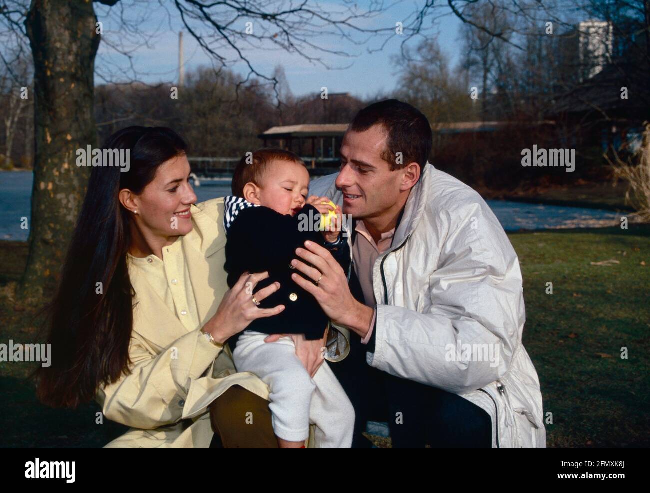 French tennis player Guy Forget, 1990s Stock Photo - Alamy