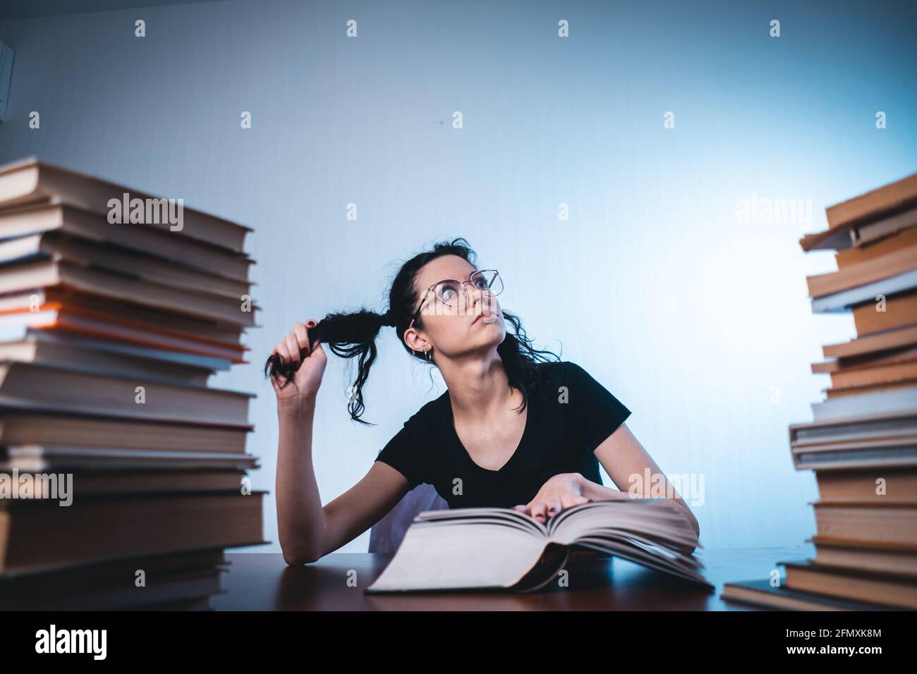 Book bored hi-res stock photography and images - Alamy