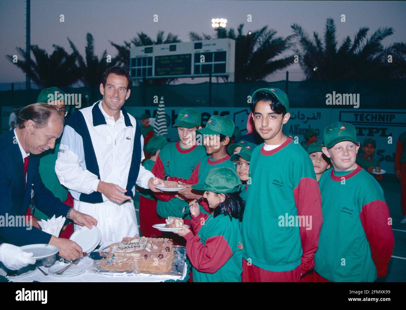 French tennis player Guy Forget, 1990s Stock Photo - Alamy