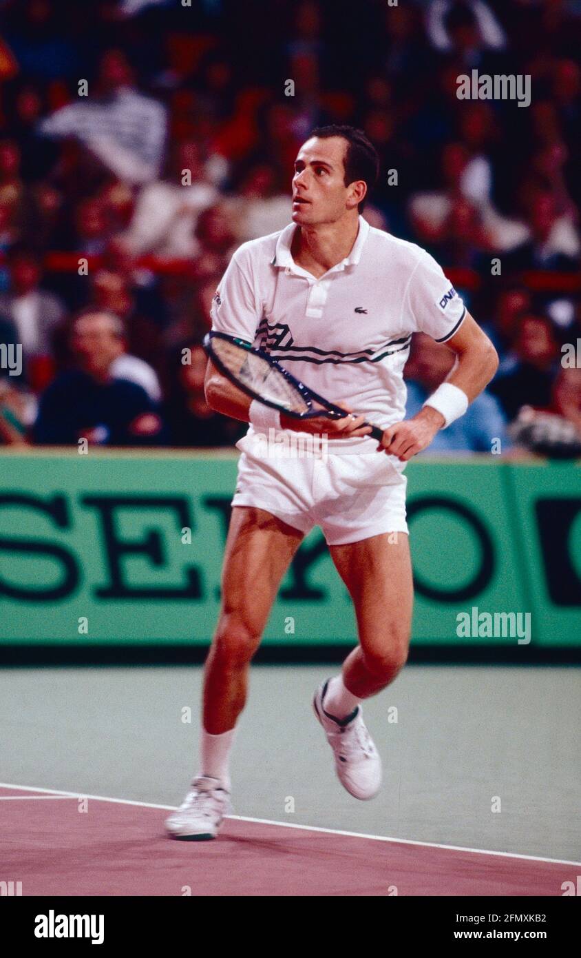 French tennis player Guy Forget, 1990s Stock Photo - Alamy
