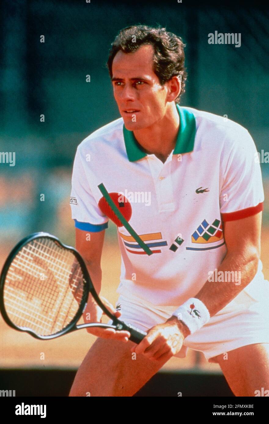 French tennis player Guy Forget, 1990s Stock Photo - Alamy