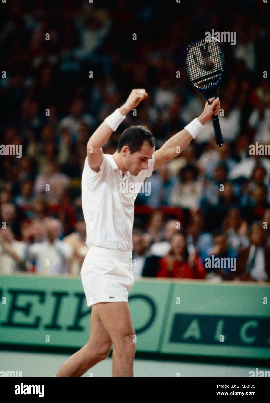 French tennis player Guy Forget, 1990s Stock Photo - Alamy