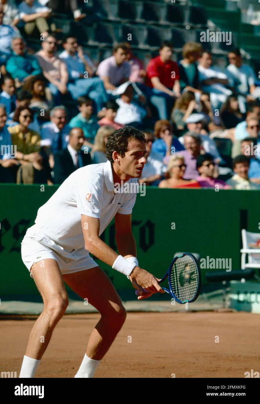 French tennis player Guy Forget, 1990s Stock Photo - Alamy