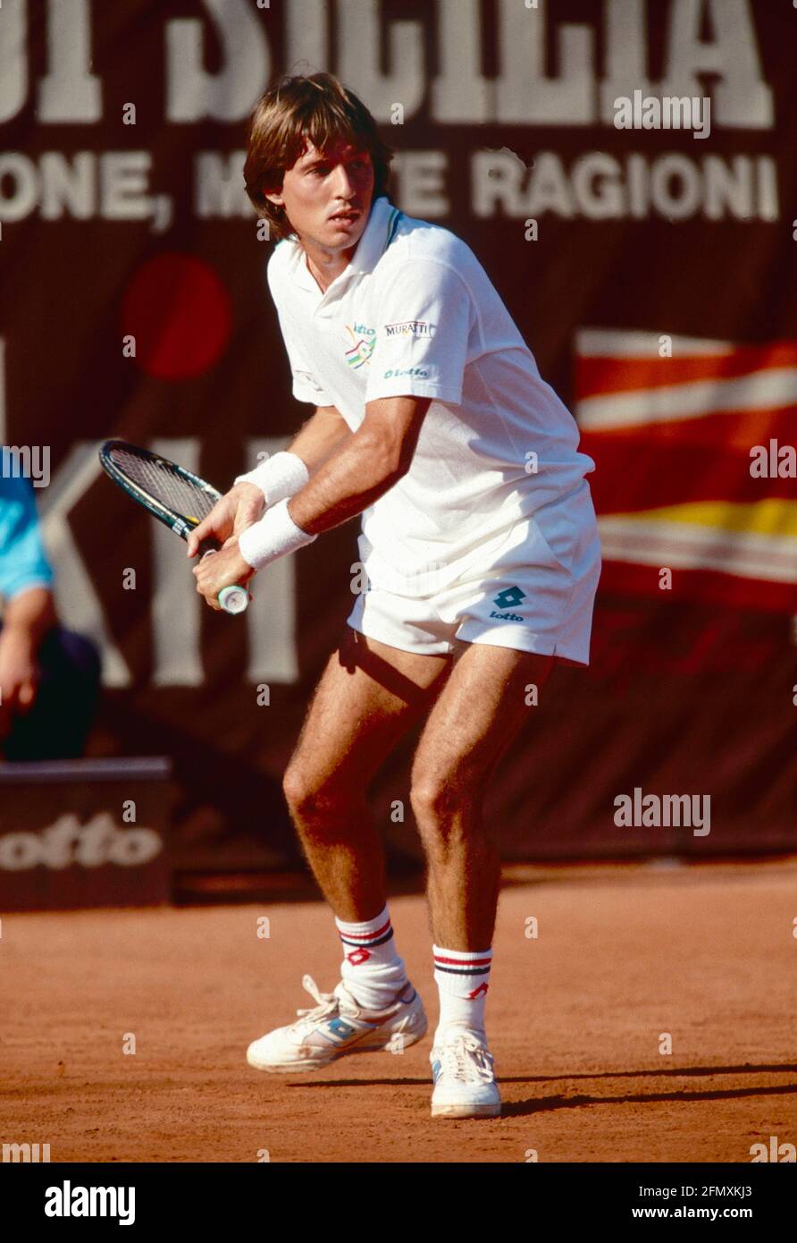Argentinian tennis player Franco Davin, Italy 1990s Stock Photo - Alamy