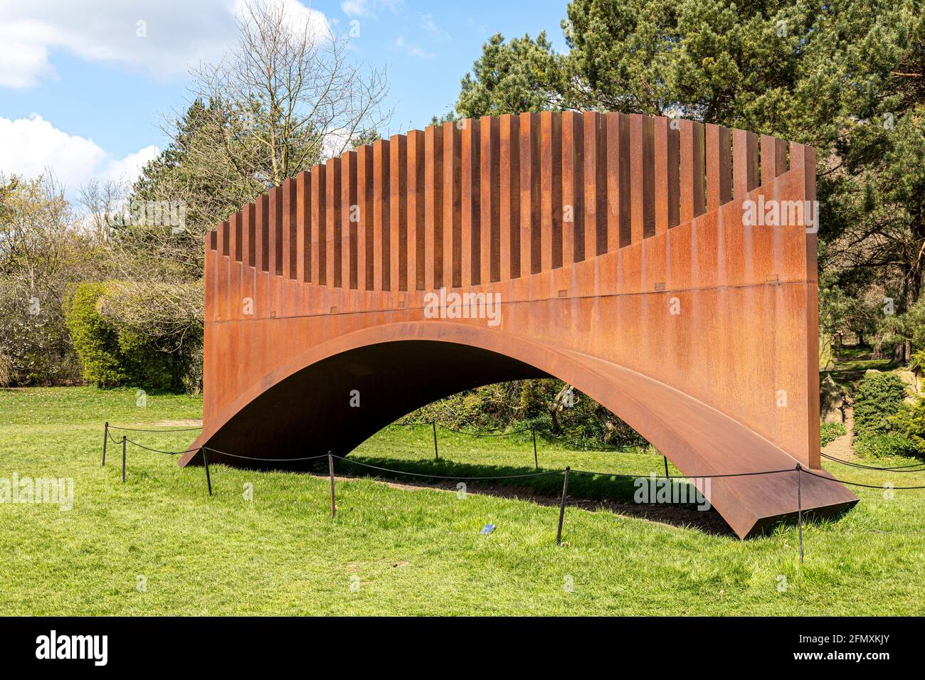 An exhibit at the Yorkshire Sculpture Park YSP, Wakefield, West ...