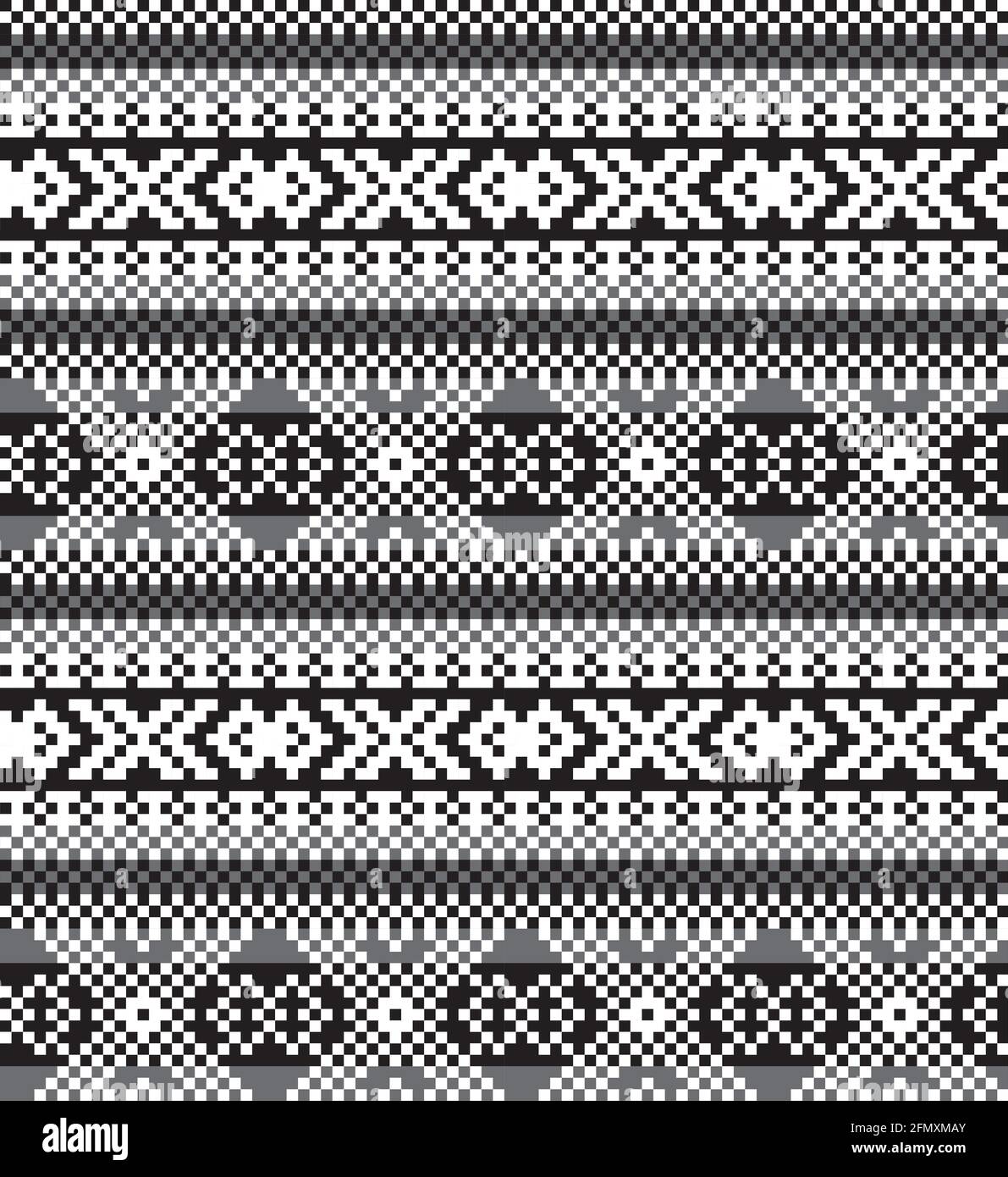 Christmas fair isle pattern background for fashion textiles, knitwear ...