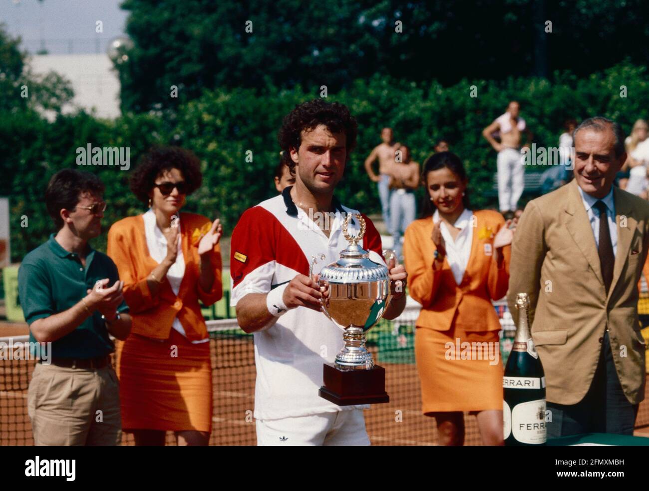 American tennis player Lawson Duncan, 1980s Stock Photo - Alamy